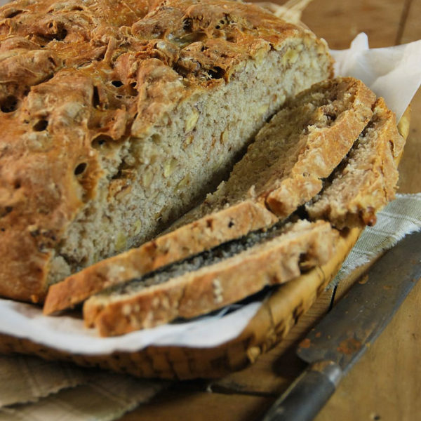Multi-Grain Flour Walnut Bread Recipe
