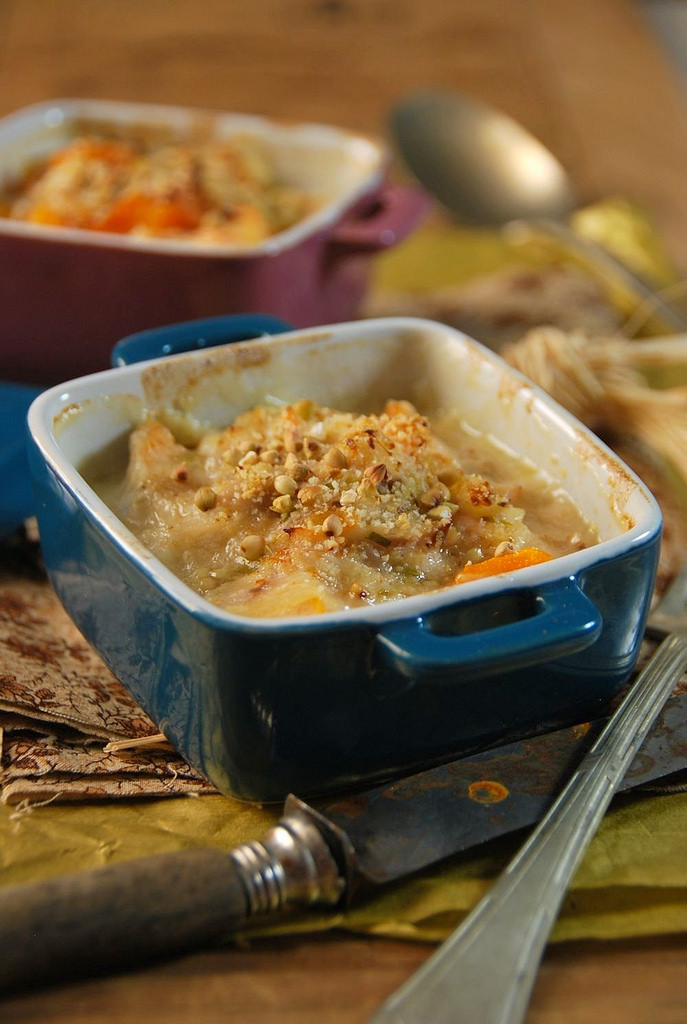 Cassolette de poisson au four et petits légumes - Recette - Tangerine Zest
