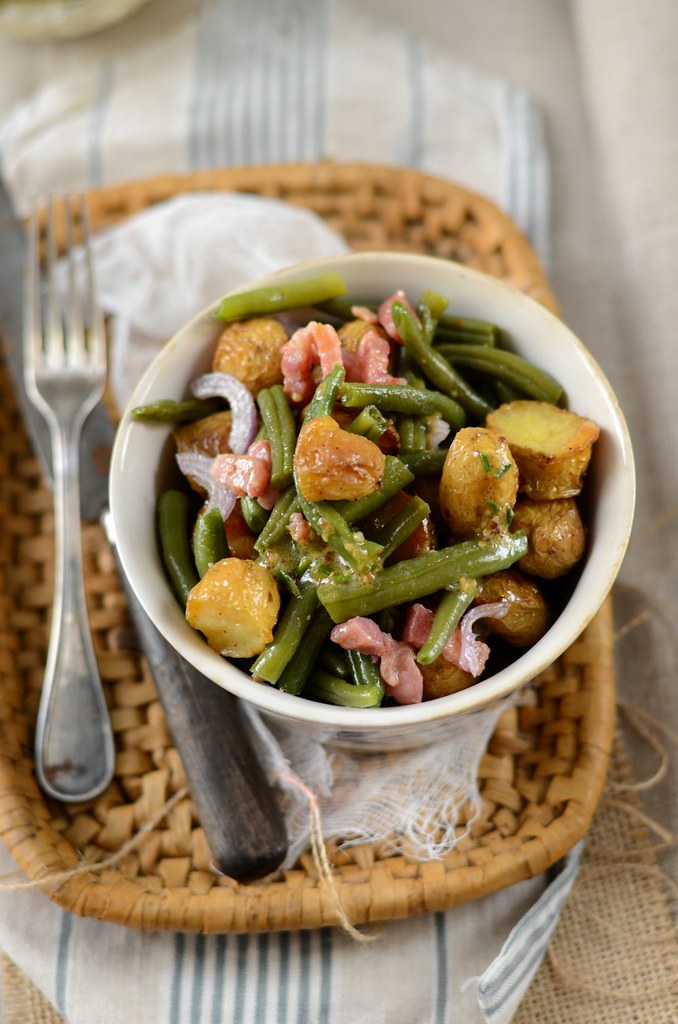 Salade De Pommes De Terre Nouvelles Et Haricots Verts Recette
