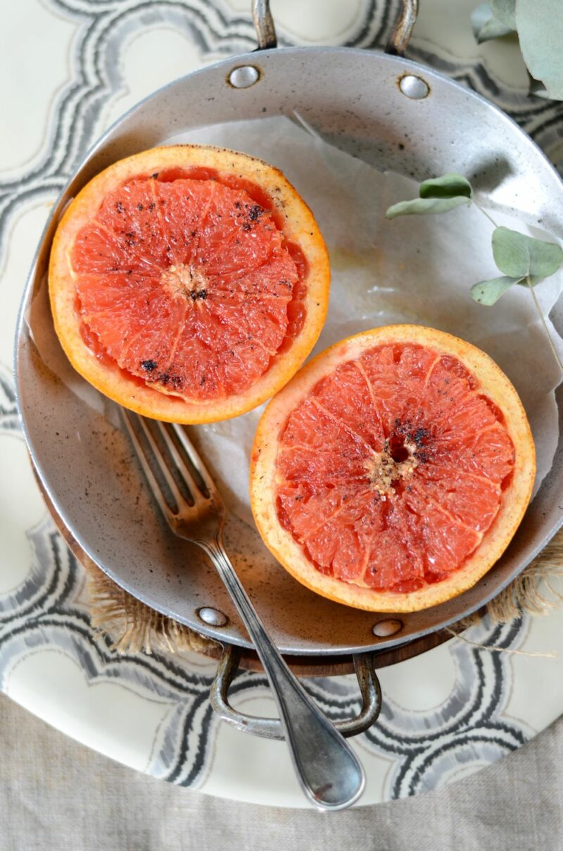 Pamplemousse rôti au four à la vanille - Recette - Tangerine Zest