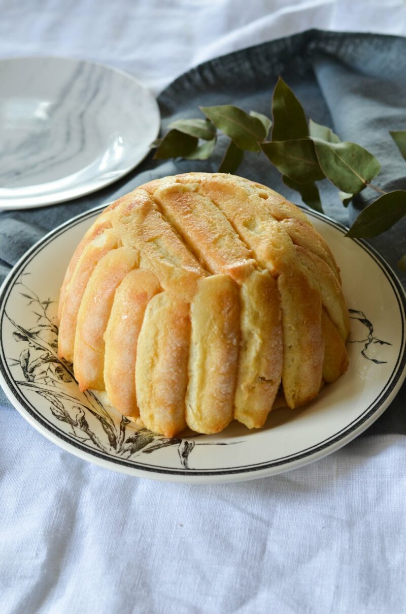 Charlotte poire et chocolat - Recette - Tangerine Zest