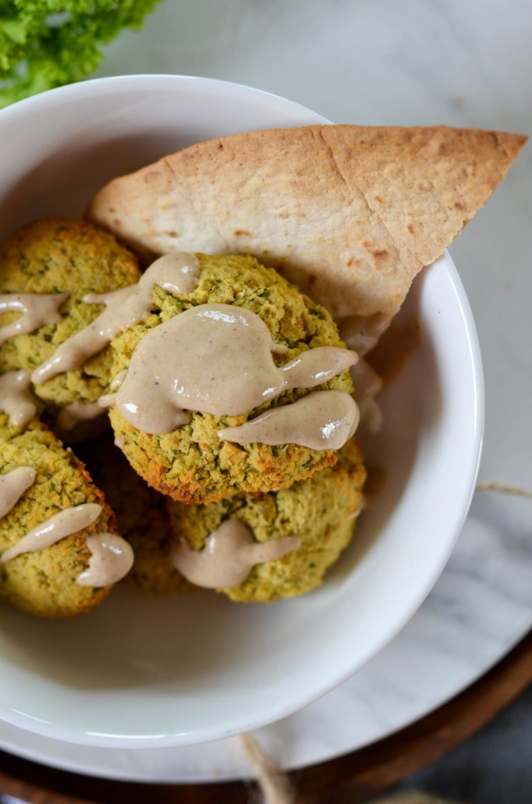Falafels au four {maison} - Recette - Tangerine Zest