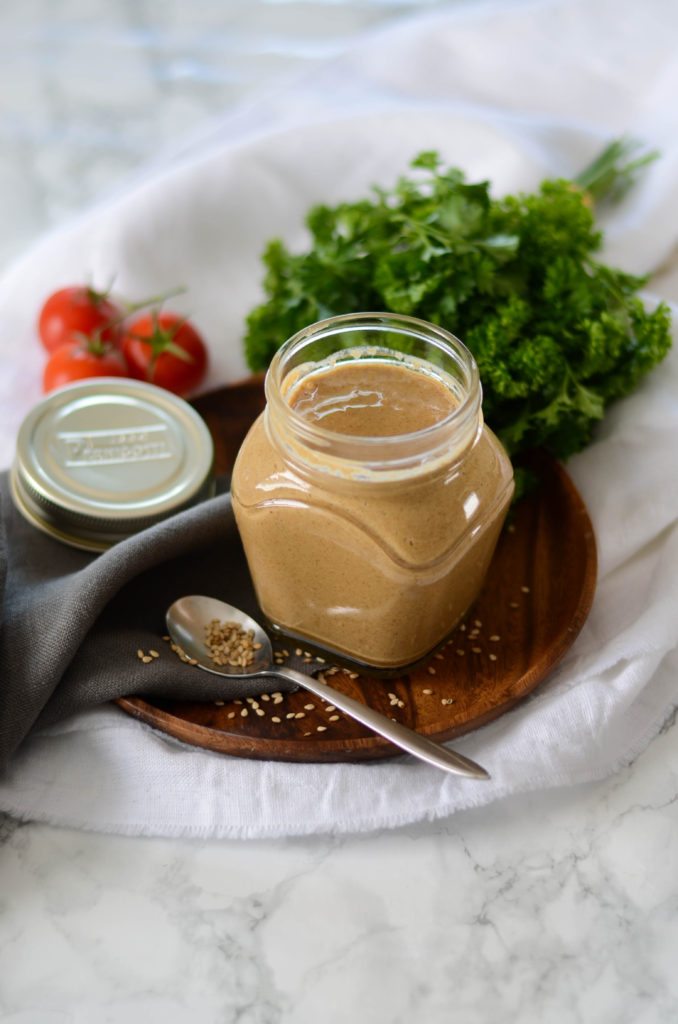 Purée de sésame {tahini maison} - Recette - Tangerine Zest