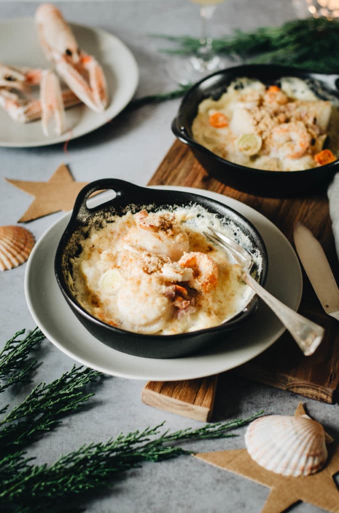 Cassolette de poisson au four et petits légumes - Recette - Tangerine Zest