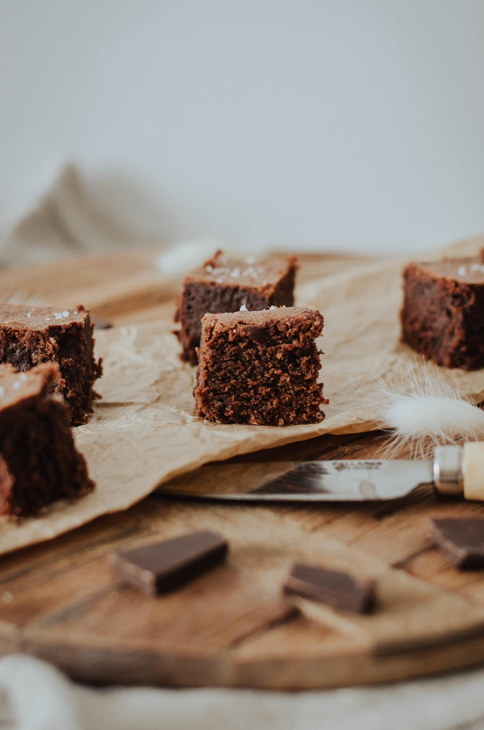 Fondant au chocolat et fleur de sel - Recette - Tangerine Zest
