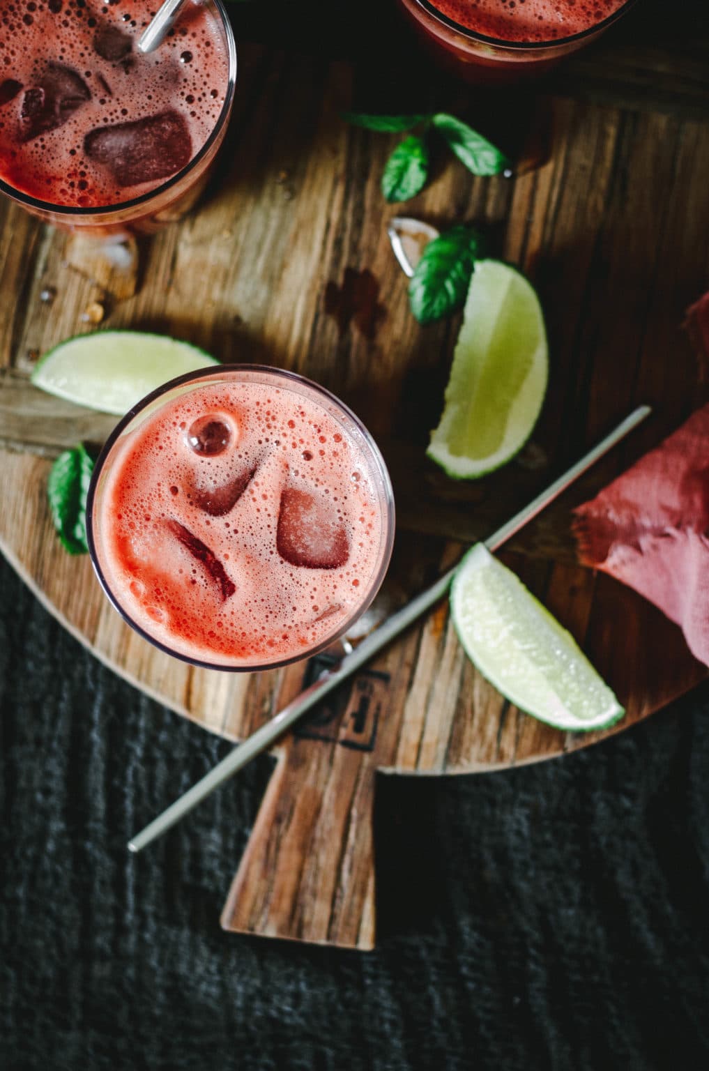 Watermelon Mint and Lime Juice Recipe