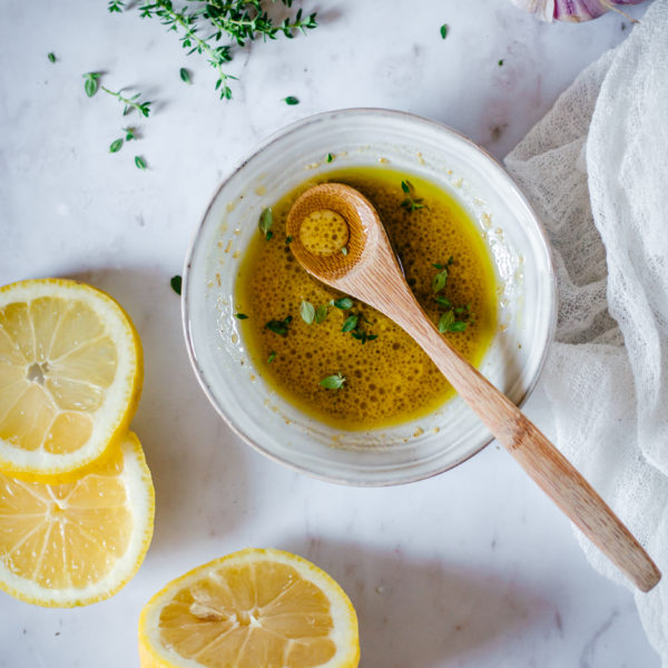Vinaigrette au citron - Recette facile - Tangerine Zest
