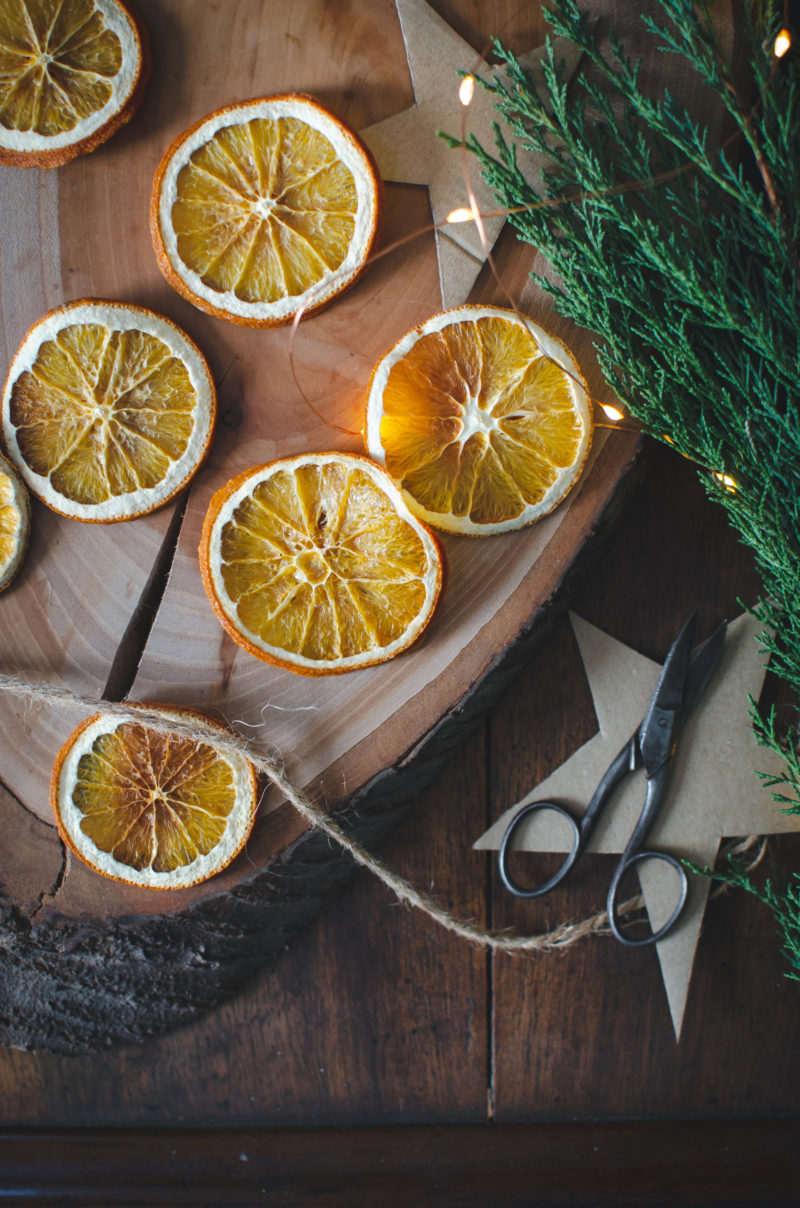 Oranges séchées au four {en déco ou à manger} - DIY