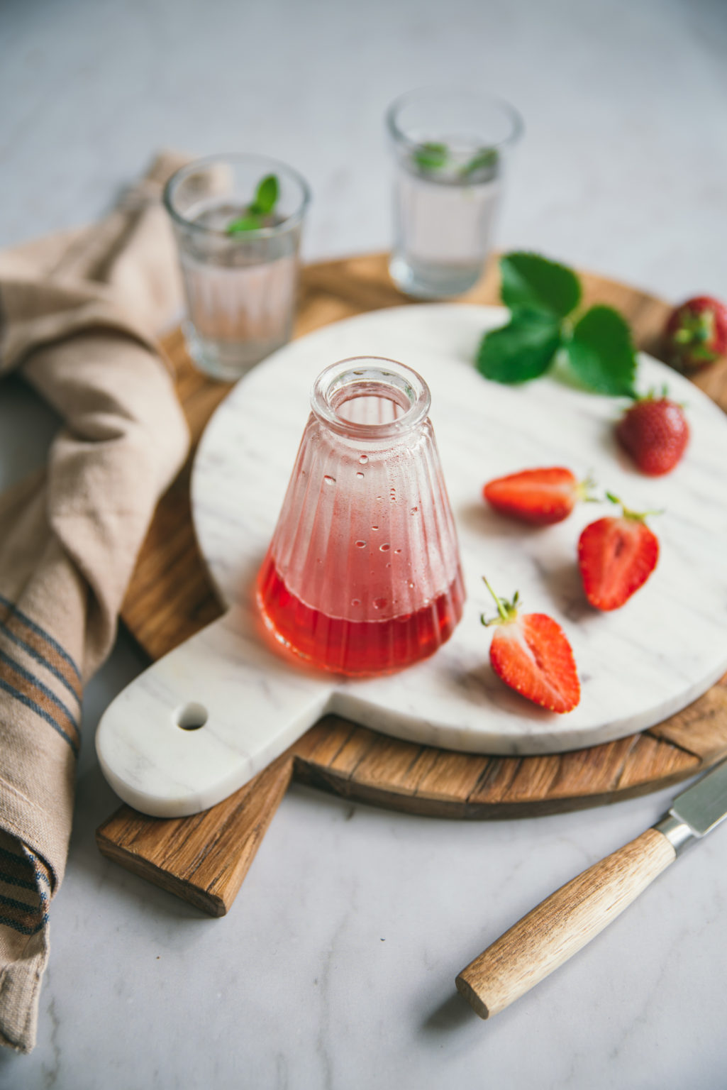Sirop de fraise maison {avec les queues, sans gaspillage} - Recette