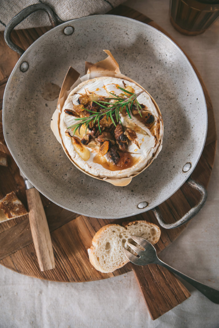 Oven-Roasted Camembert Cheese {French Recipe}