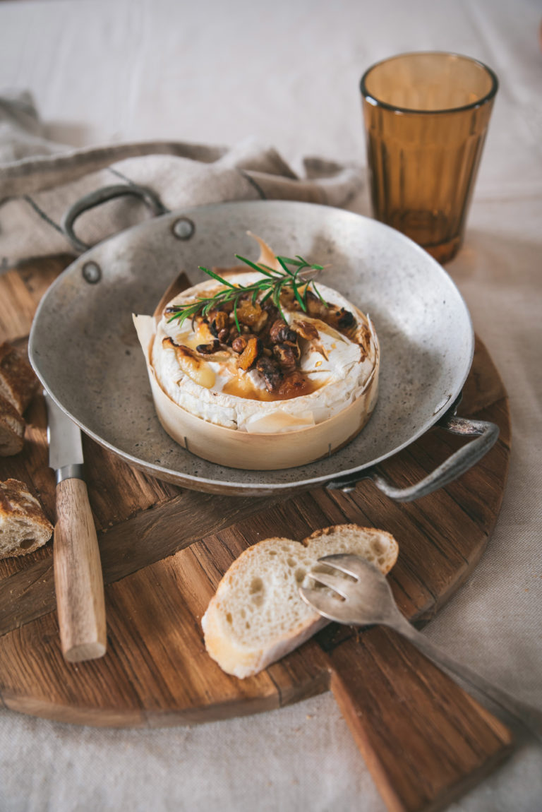 Oven-Roasted Camembert Cheese {French Recipe}