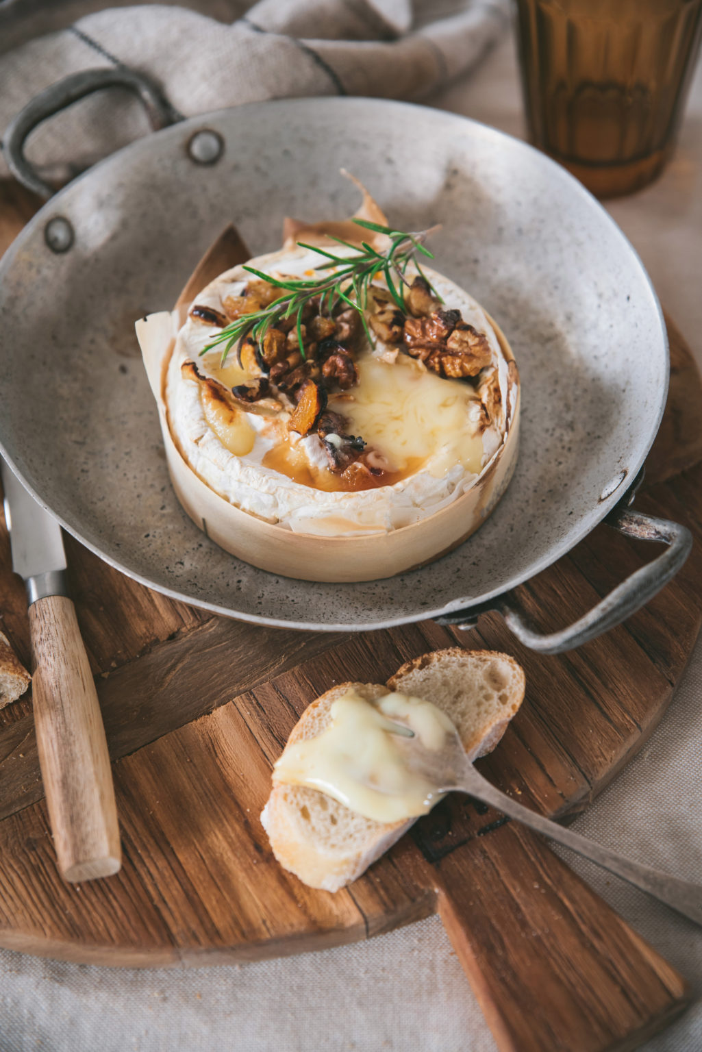 Oven-Roasted Camembert Cheese {French Recipe}