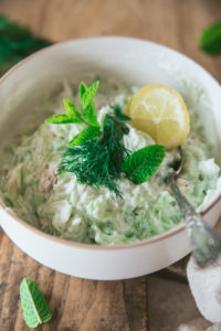 Homemade Cucumber Tzatziki Recipe - Tangerine Zest
