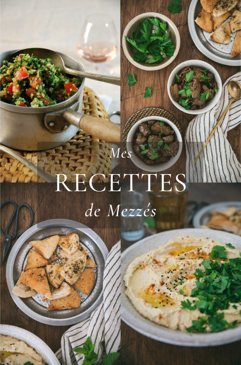 Recettes pour plateau de mezzé libanais - Comment faire