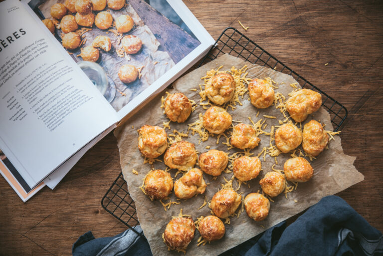 Cheese Gougeres {French Puffs Recipe} - Perfect recipe