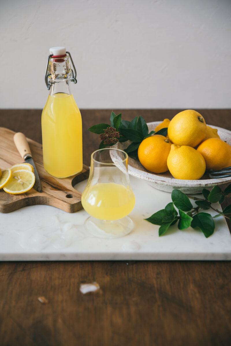 Limoncello {recette maison} - Facile et simple à préparer