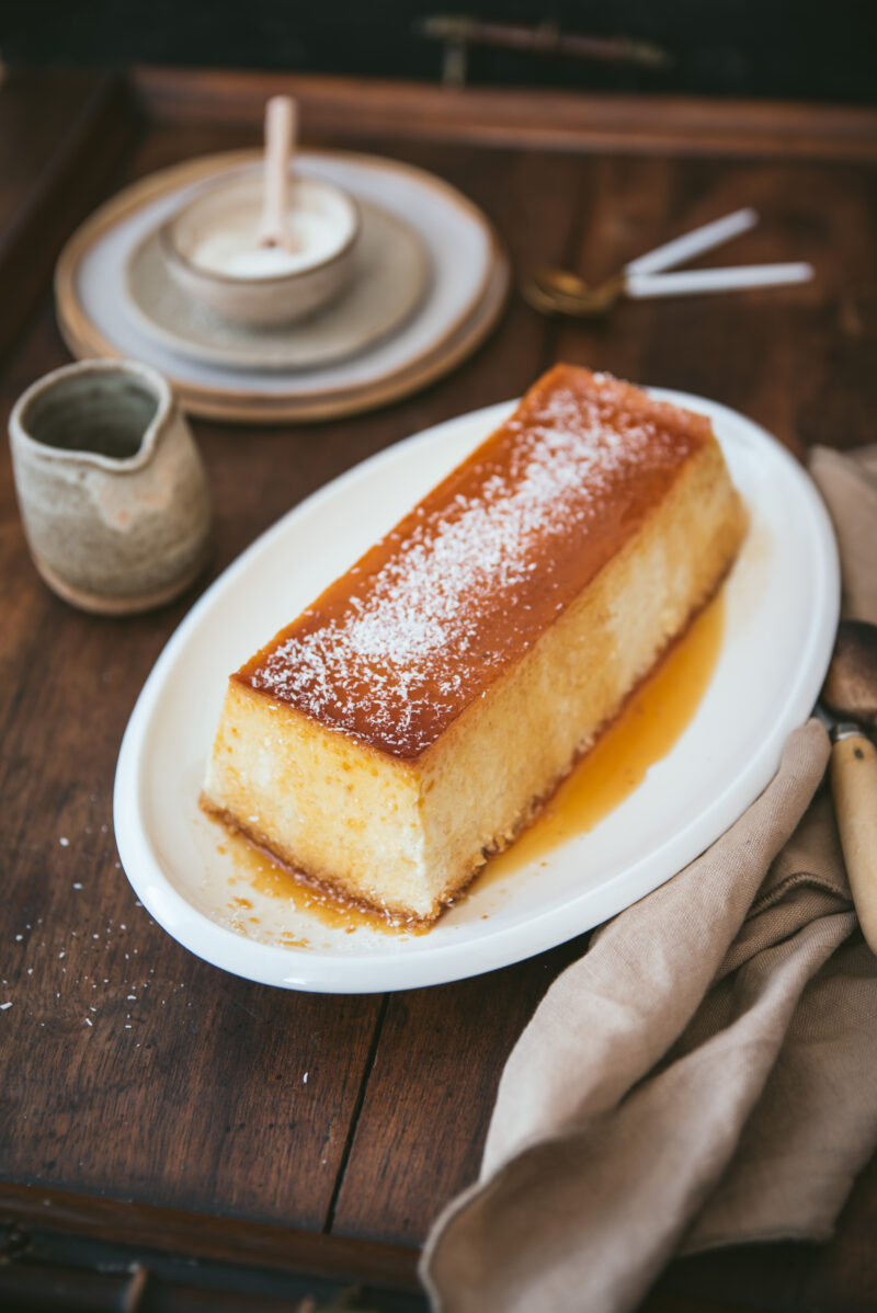 Creamy Caribbean Coconut Flan with Caramel - Recipe