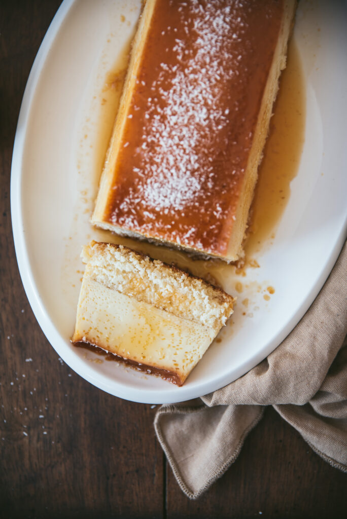 Creamy Caribbean Coconut Flan with Caramel - Recipe