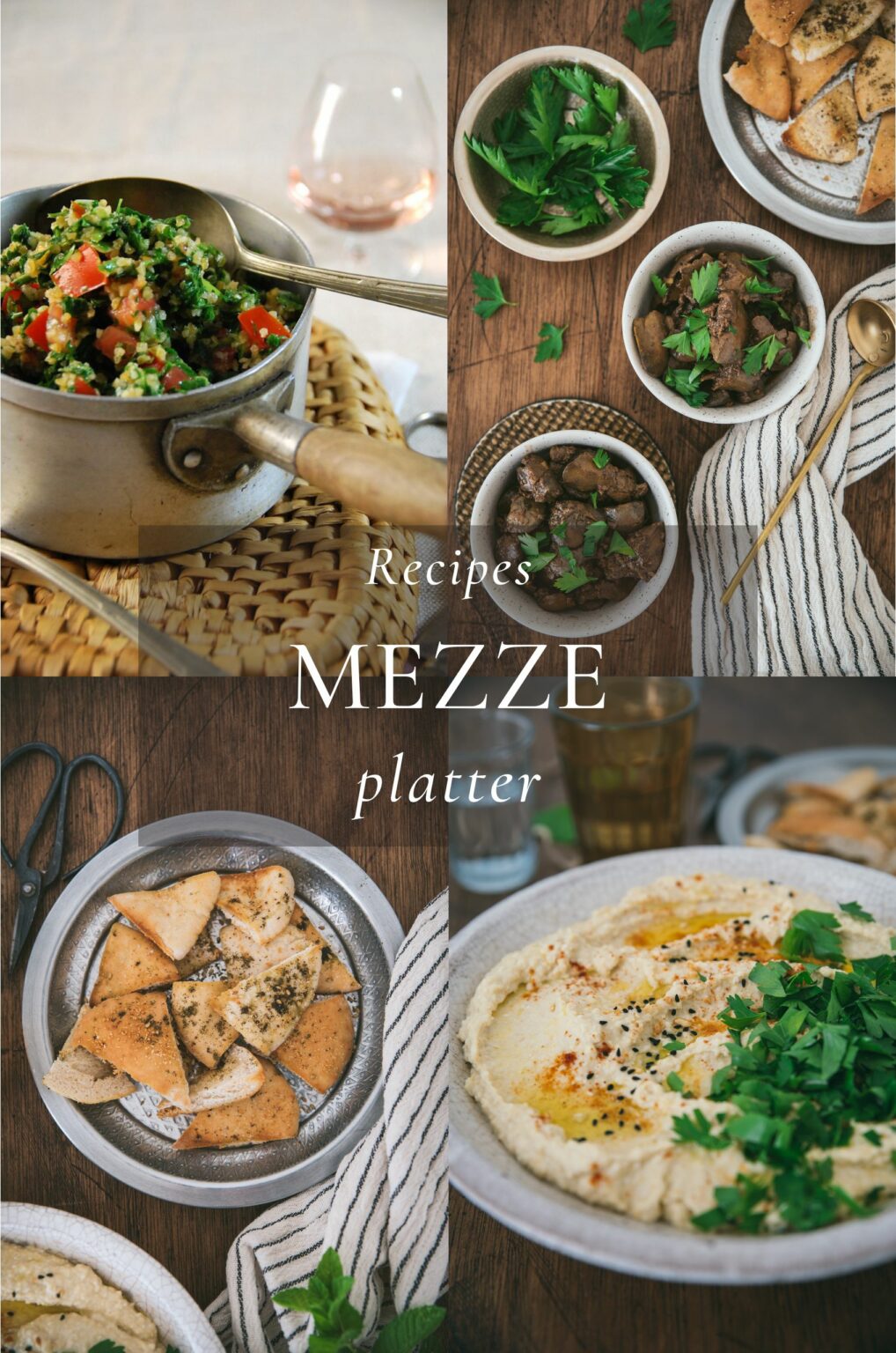 Mezze Platter Recipes - How to make it?