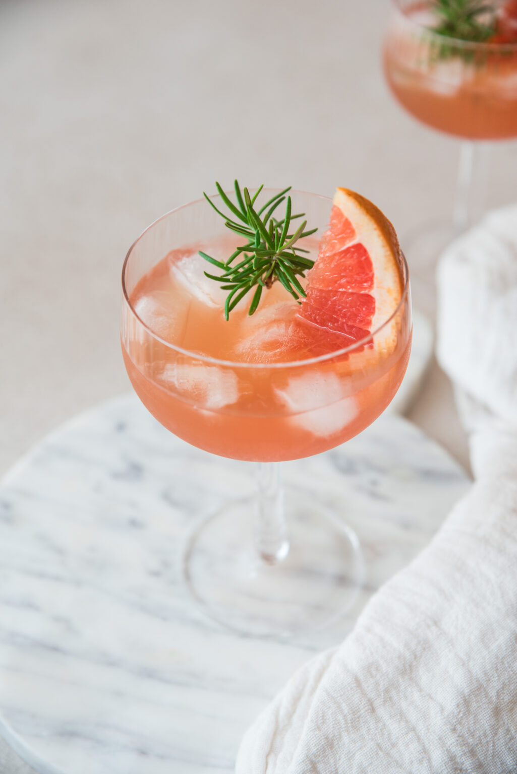 Cocktail Rosé Pamplemousse {recette apéritif} - Tangerine Zest