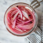 Pickles d'oignon rouge {recette maison}