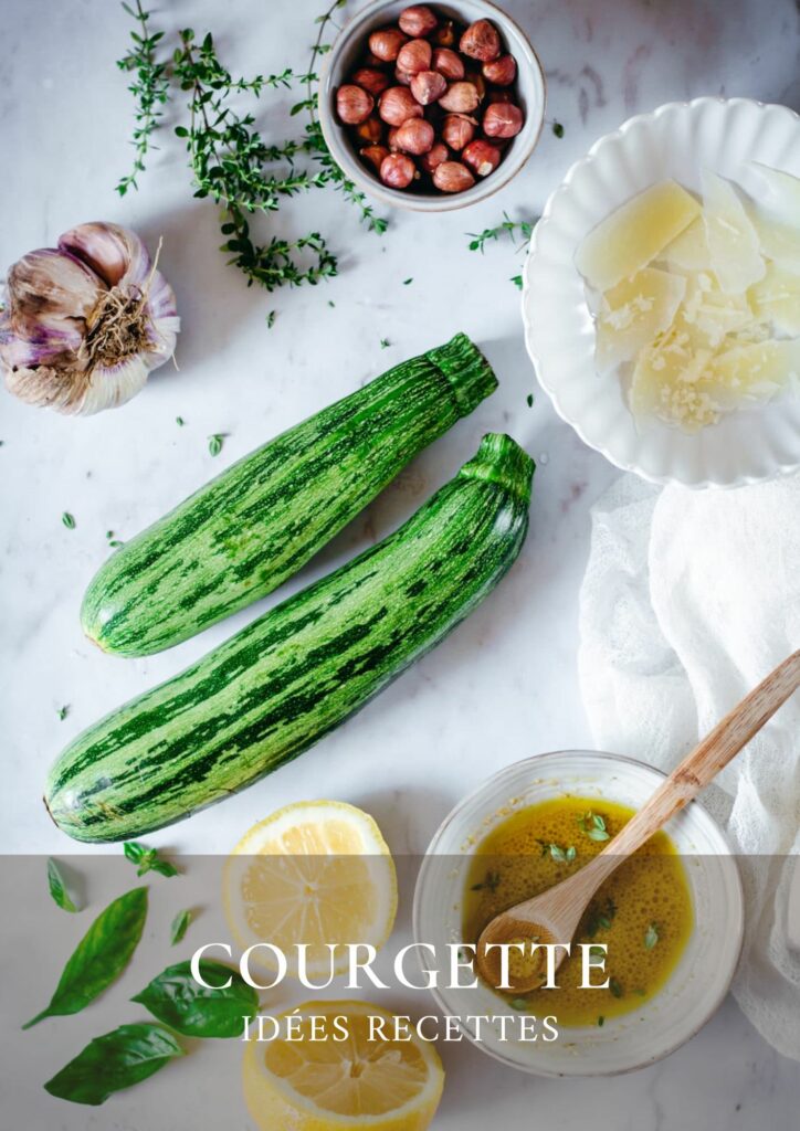 Idées recettes avec des courgettes faciles à faire maison