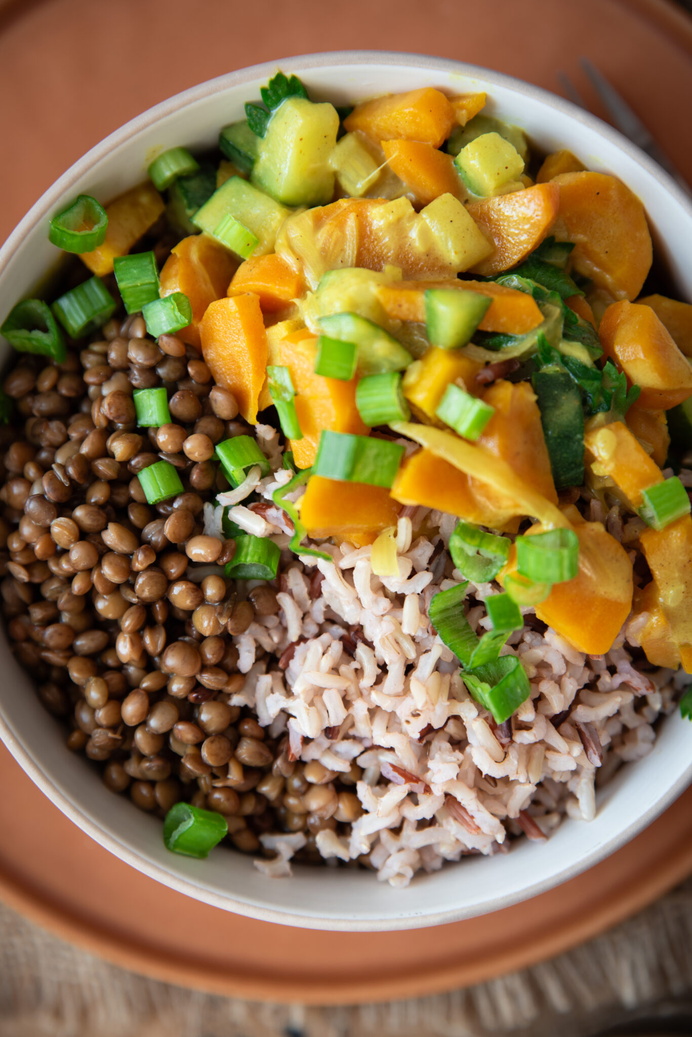 Green Lentil and Vegetable Curry Recipe