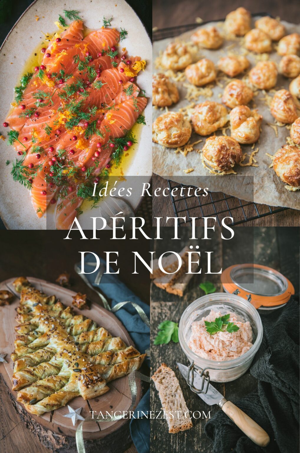 Apéritif dinatoire de Noël : 15 idées recettes