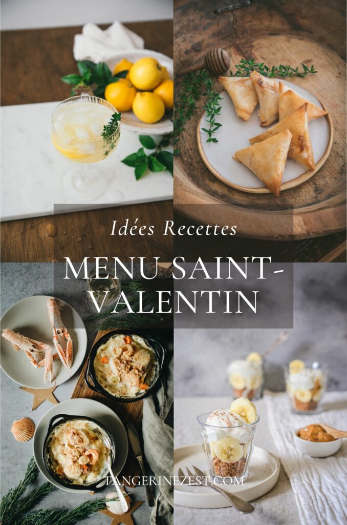 Repas de Saint-Valentin {Idées recettes maison}