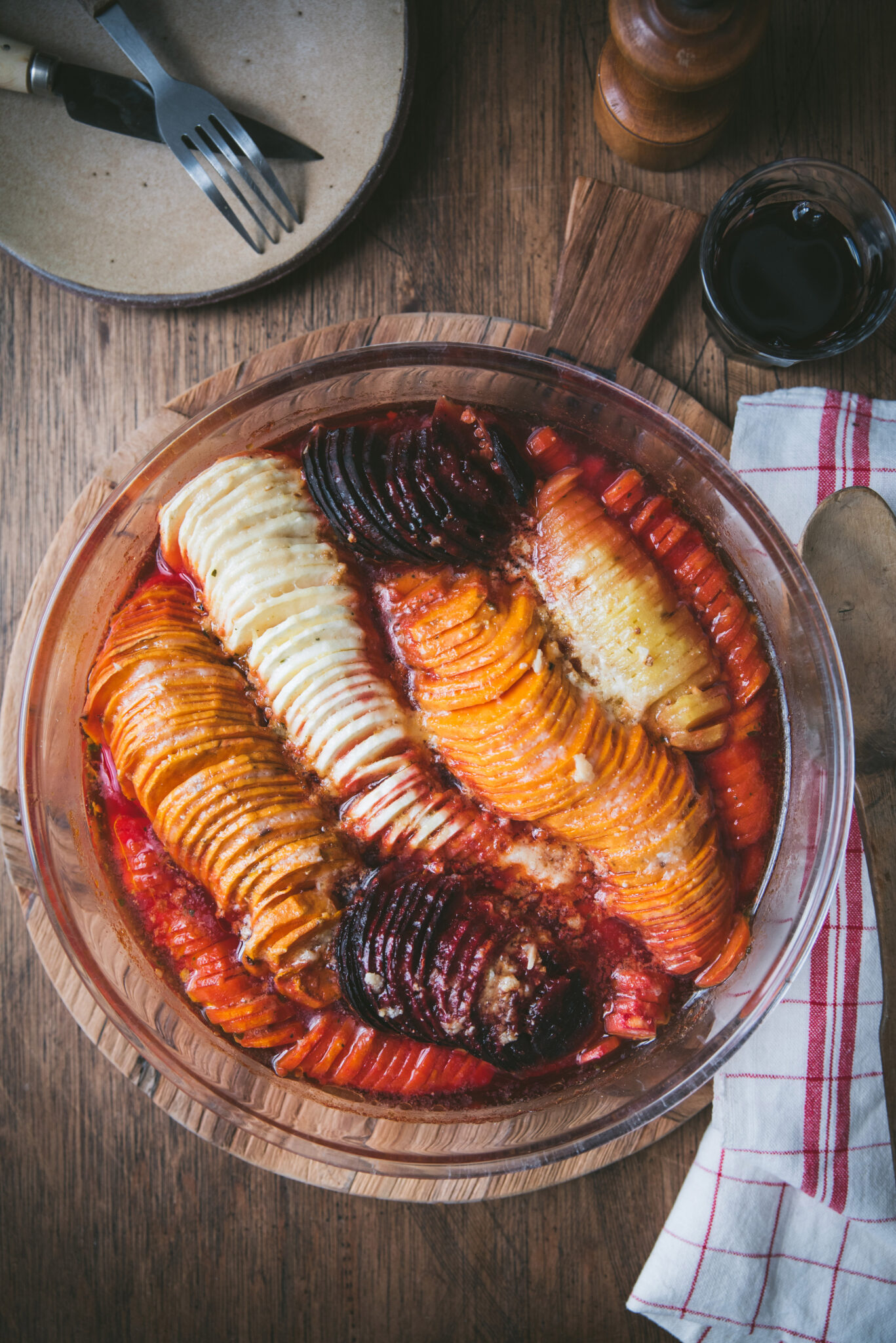 Baked Root Vegetable Gratin Recipe