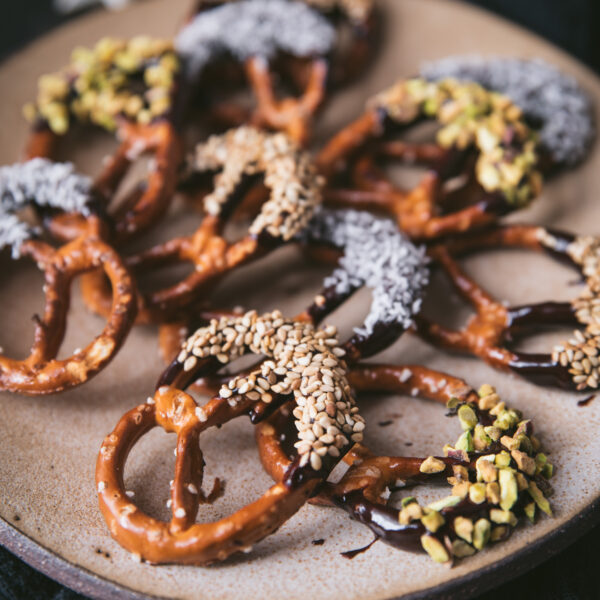 Bretzel au chocolat {en 3 versions} - Recette - Tangerine Zest