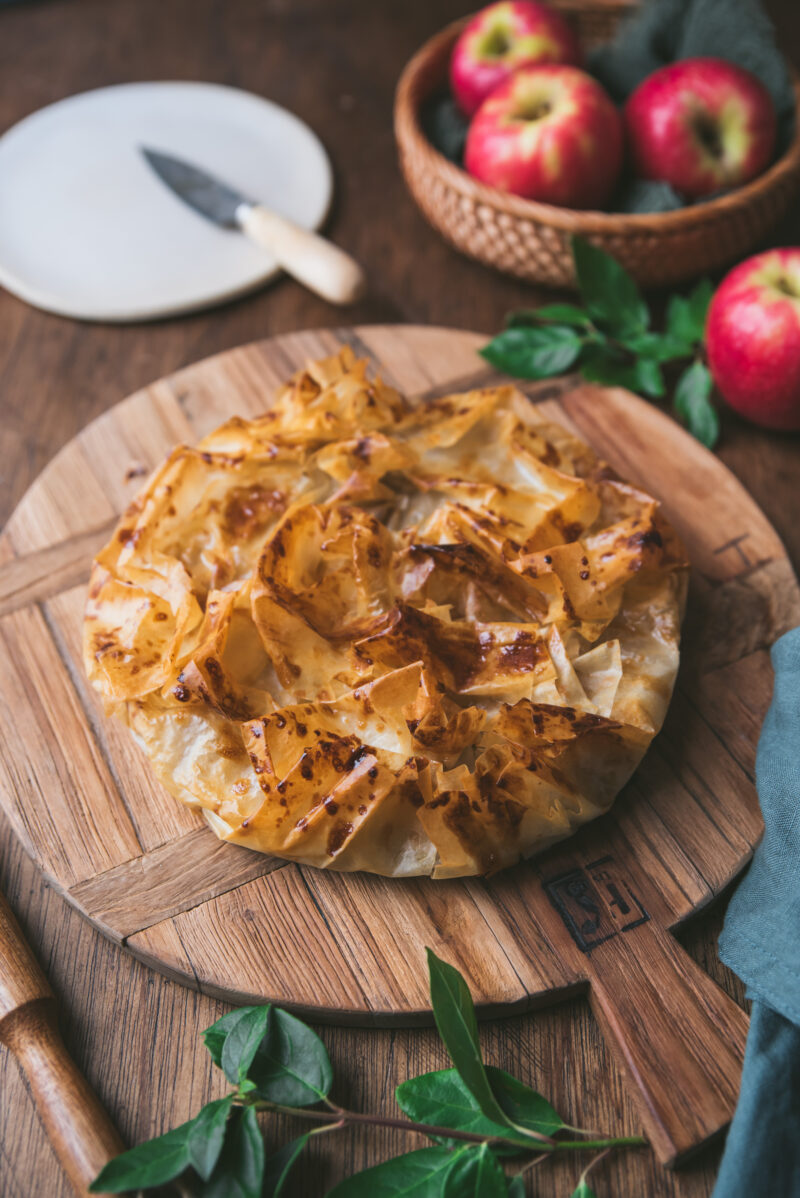 Croustade aux pommes - Recette - Tangerine Zest