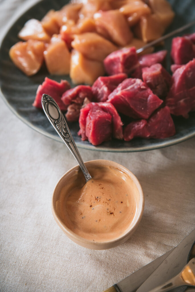 Meat and Red Wine Fondue Recipe