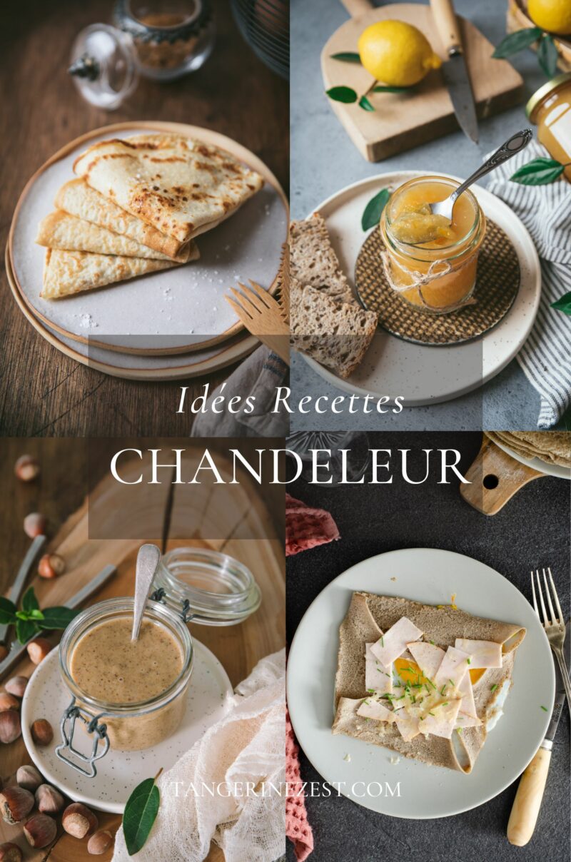 Idées recettes pour la Chandeleur : Crêpes et garnitures