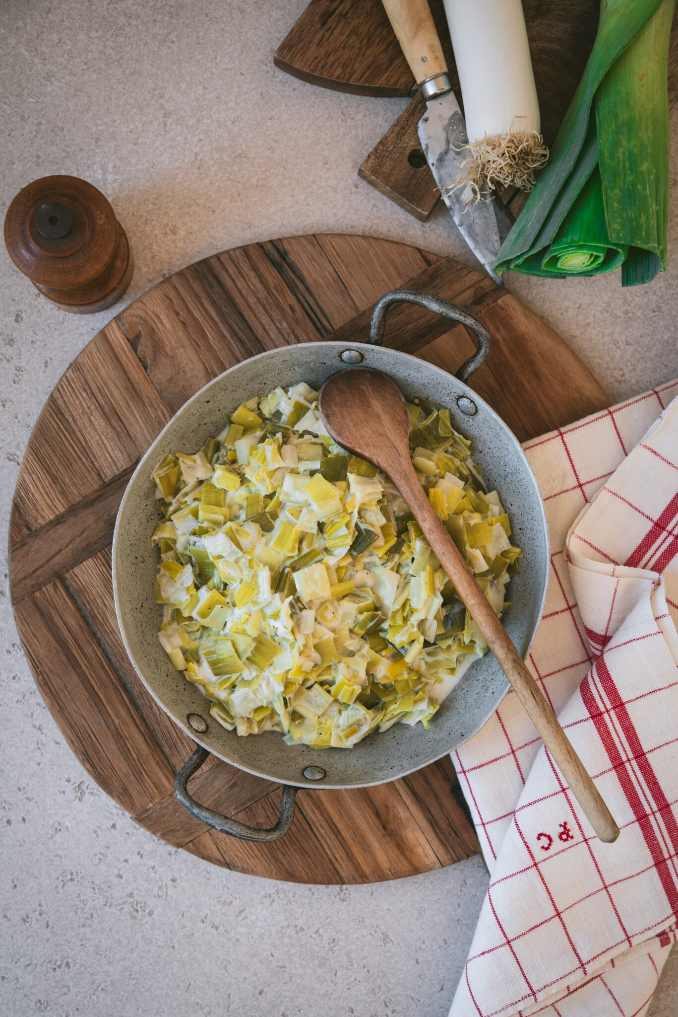 Leek Fondue {Easy French Recipe}