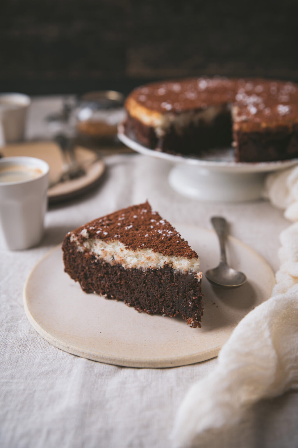Gâteau moelleux chocolat et coco - Recette facile et délicieuse