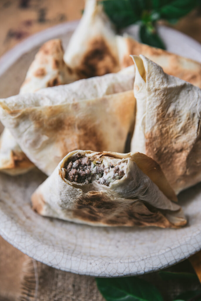 Tacos viande hachée et Boursin - Recette facile