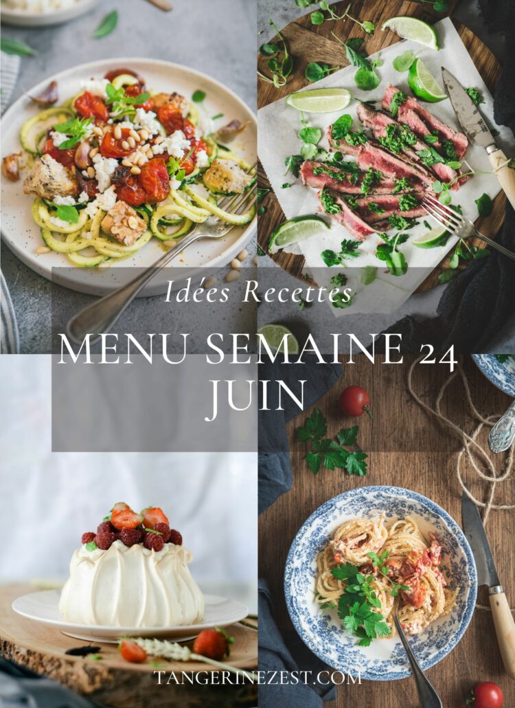 Idées recettes - Menu de la semaine 12 {18 au 24 Mars} - Recette ...