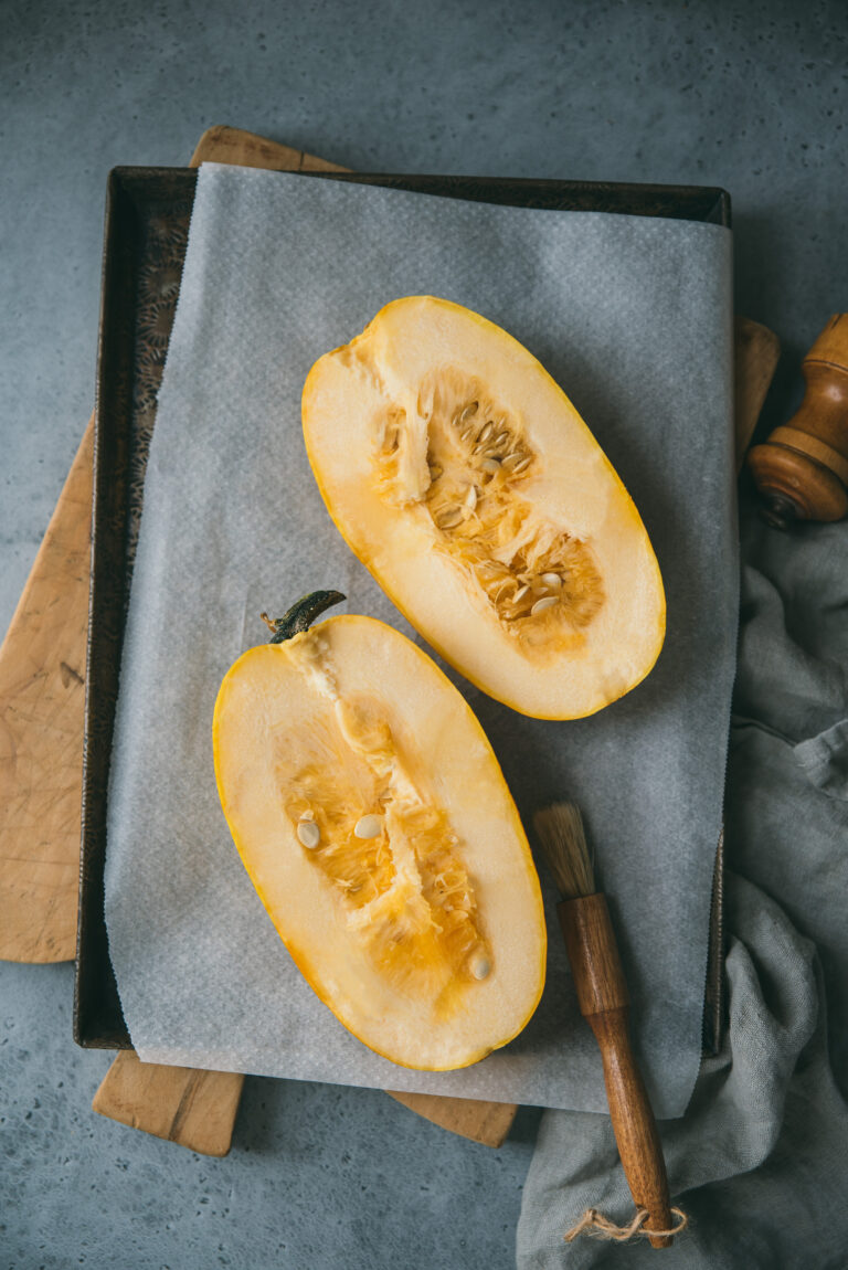 Cuisson Courge Spaghetti au four - Recette au four
